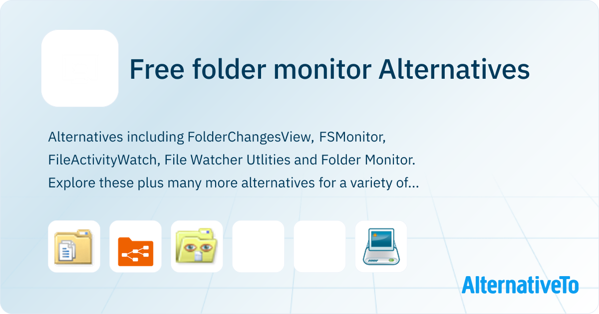 Free folder monitor Alternatives - Explore Similar Software | AlternativeTo