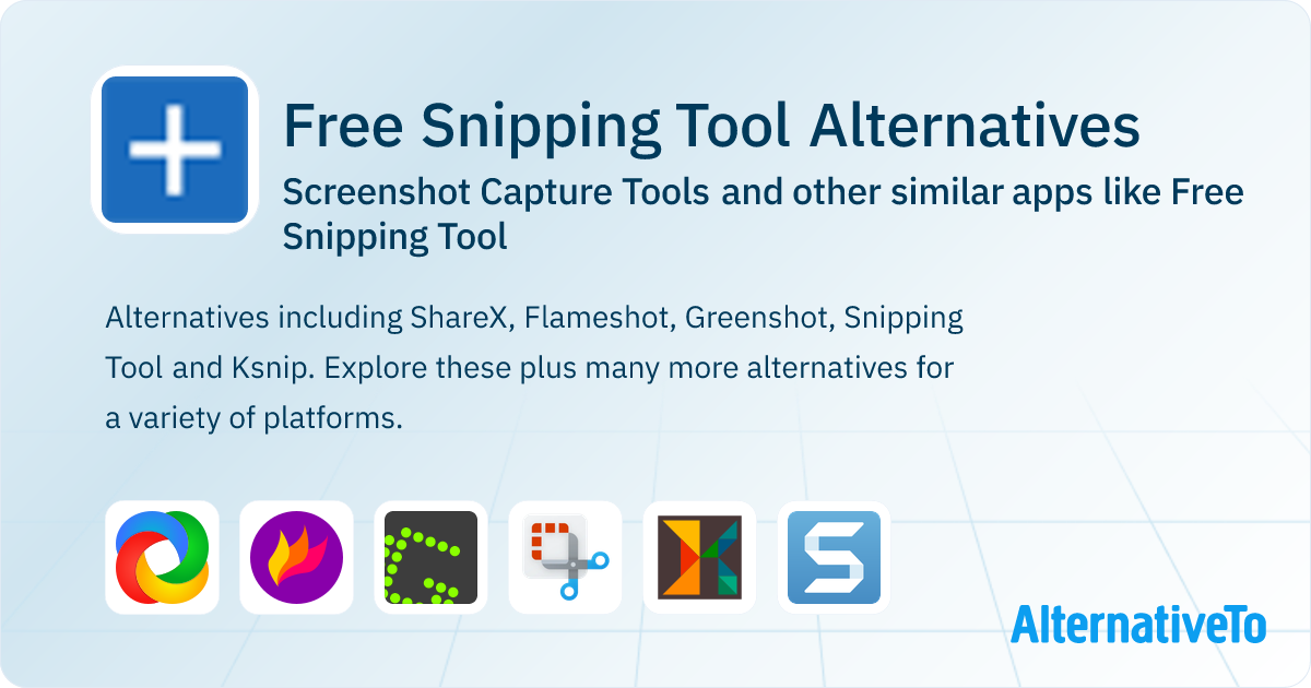 Free Snipping Tool Alternatives: Top 12 Screenshot Capture Tools ...