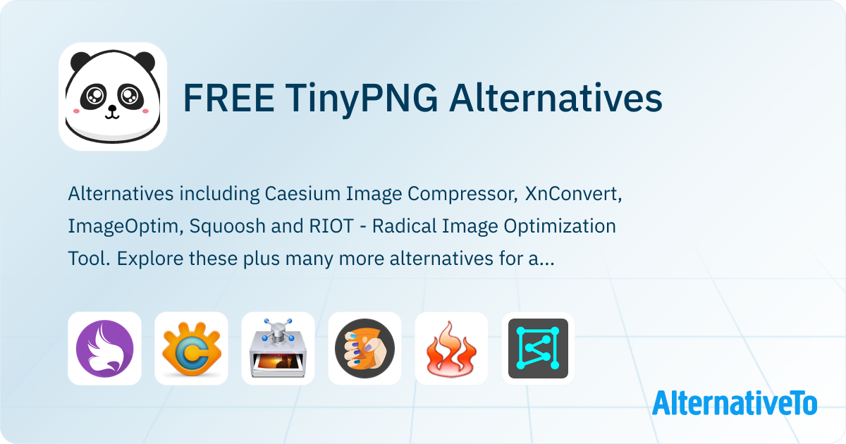 FREE TinyPNG Alternatives - Explore Similar Sites & Apps | AlternativeTo