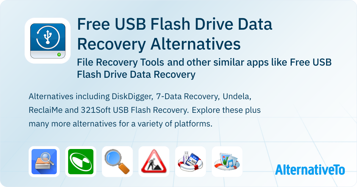 Free USB Flash Drive Data Recovery Alternatives: Top 10 File Recovery ...