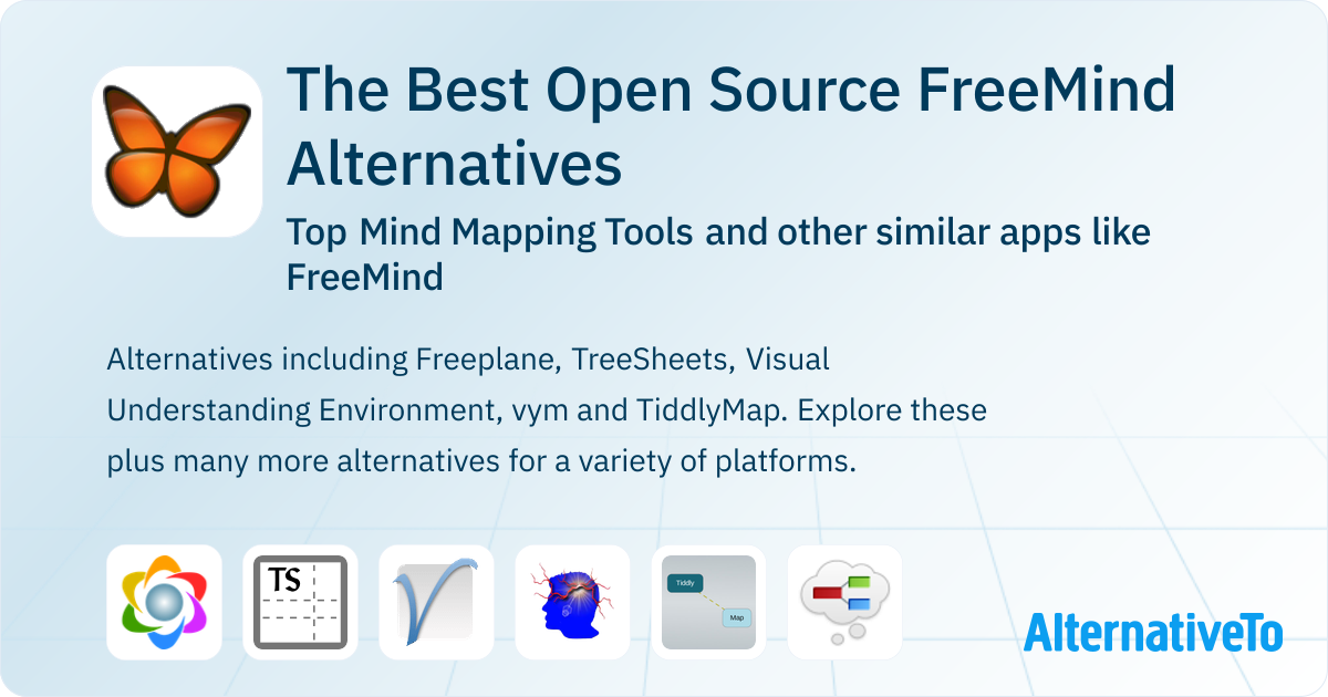 FreeMind Alternatives: 23 great Open Source Mind Mapping tools similar ...