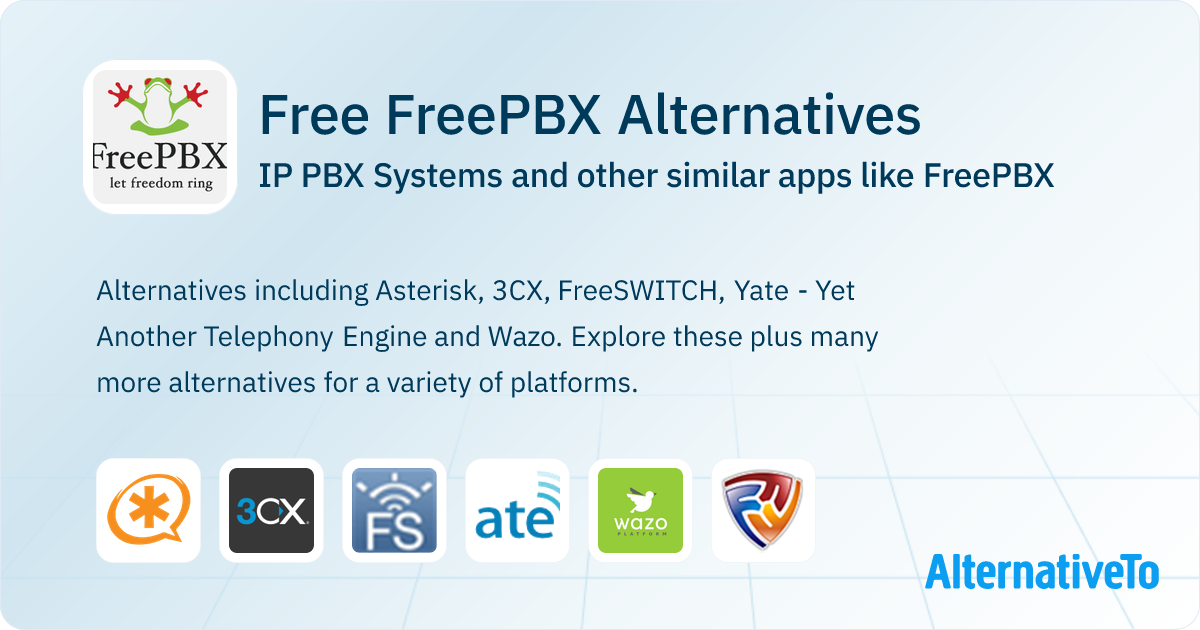 Free FreePBX Alternatives: Top 12 IP PBX Systems & Similar Apps ...