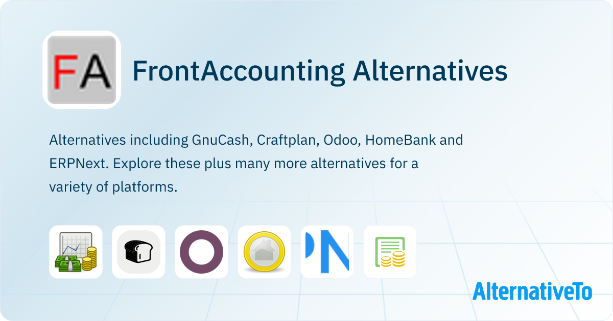 FrontAccounting Alternatives - Explore Similar Apps & Services ...