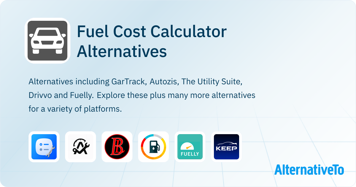 Fuel Cost Calculator Alternatives - Explore Similar Sites & Apps ...