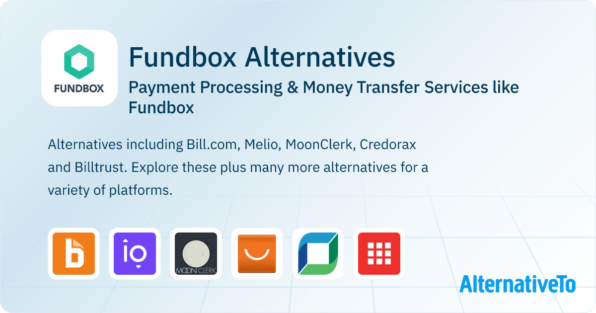 Fundbox Alternatives: Top 9 Payment Processing Services | AlternativeTo