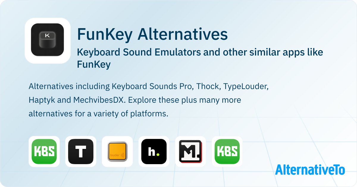 FunKey Alternatives: Top 15 Keyboard Sound Emulators & Similar Apps ...