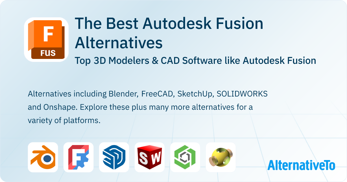 Best Autodesk Fusion Alternatives: Top 3D Modelers in 2026 | AlternativeTo