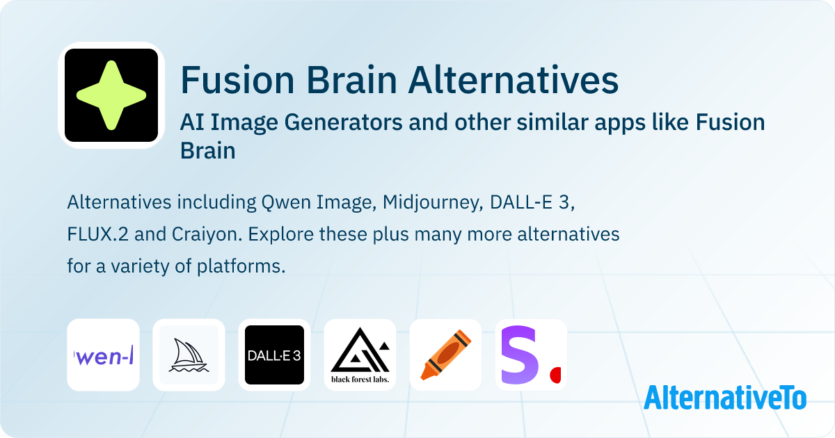 Fusion Brain Alternatives: Top 12 AI Image Generators & Similar ...