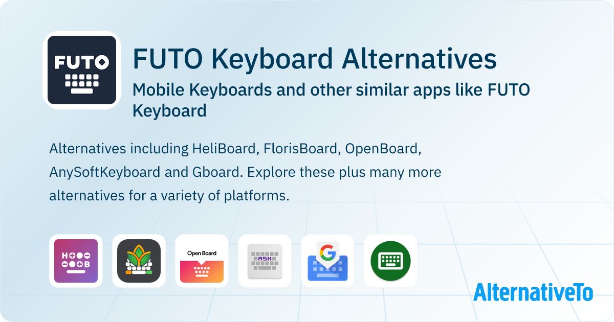 FUTO Keyboard Alternatives: Top 12 Mobile Keyboards & Similar Apps ...