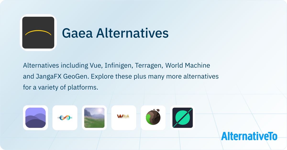 Gaea Alternatives - Explore Similar Software | AlternativeTo
