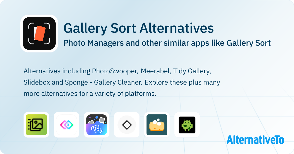 Gallery Sort Alternatives: Top 16 Photo Managers & Similar Apps ...
