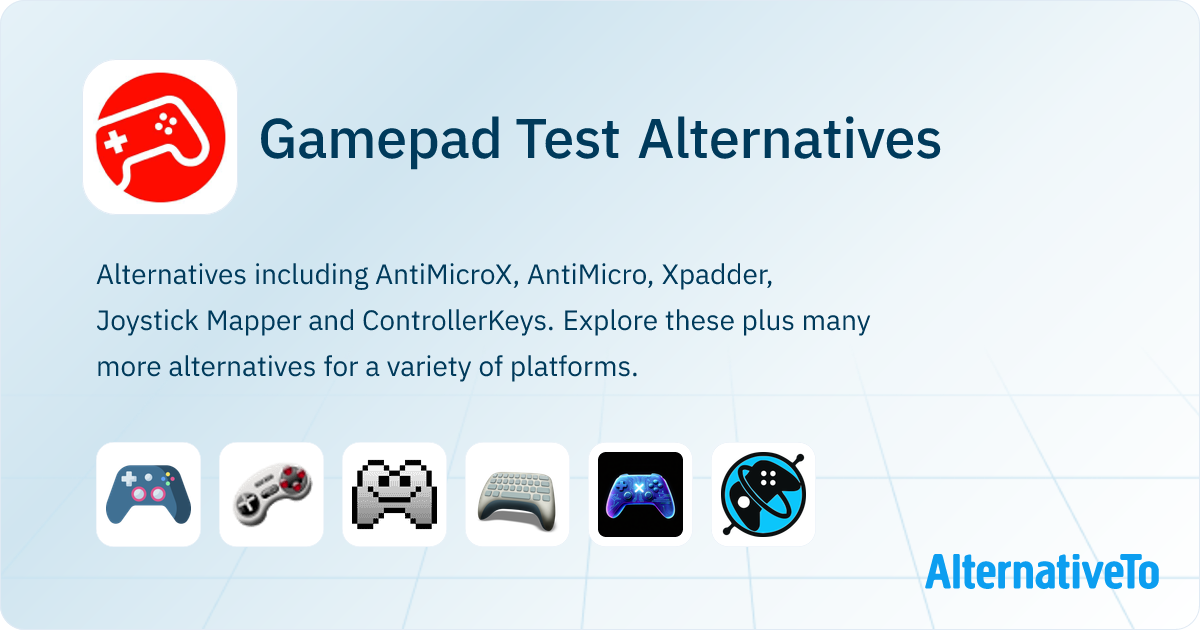 Gamepad Test Alternatives - Explore Similar Sites & Apps | AlternativeTo