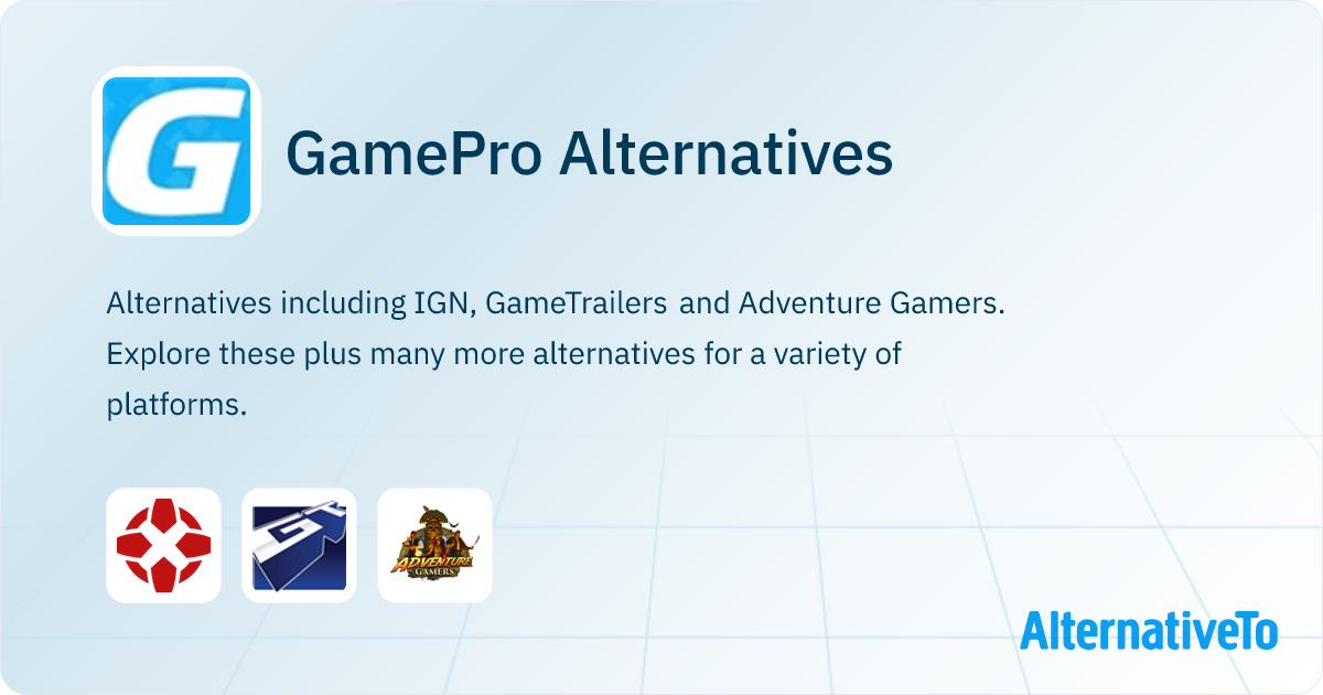 GamePro Alternatives - Explore Similar Sites & Apps | AlternativeTo