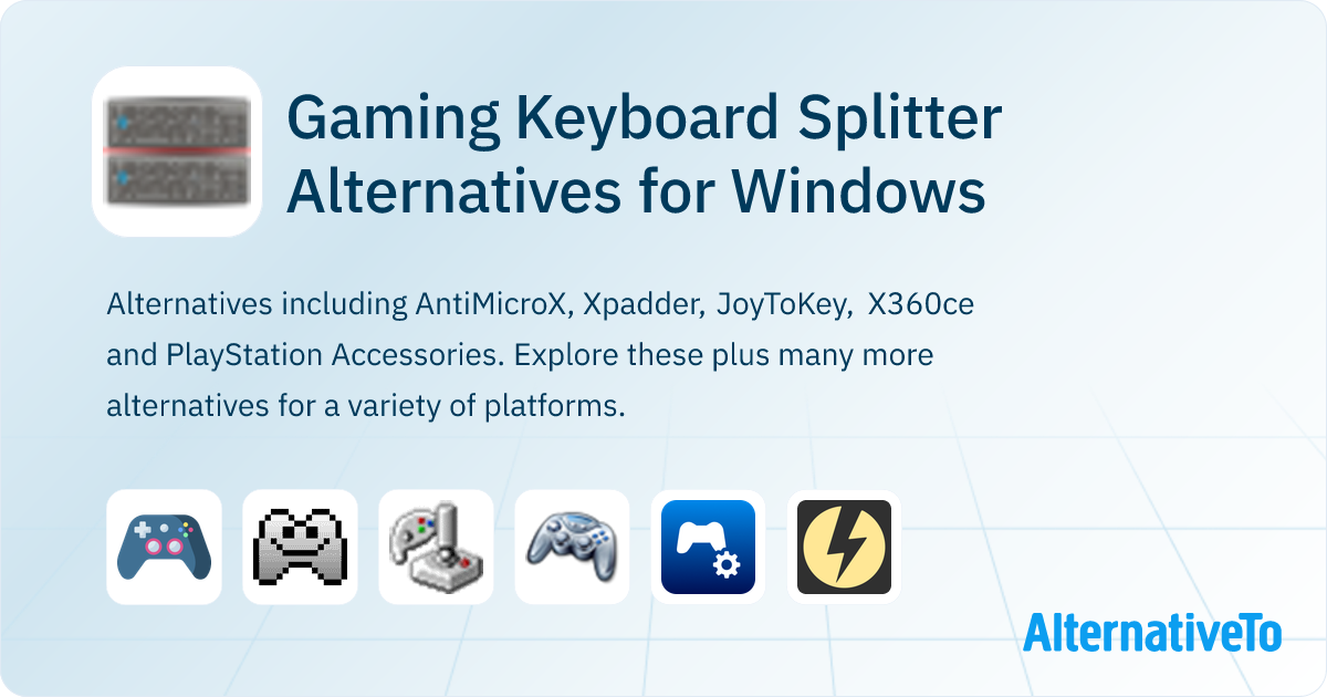 Gaming Keyboard Splitter Alternatives for Windows: Top 17 Key Mapping ...