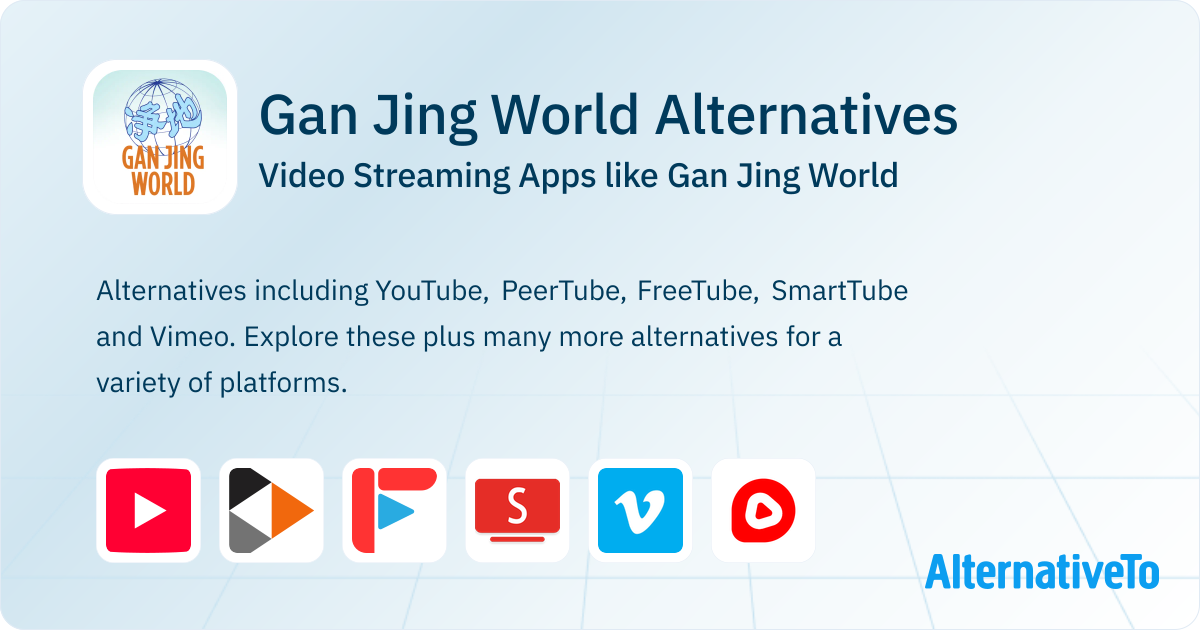 Gan Jing World Alternatives: Top 9 Video Streaming & Similar Apps ...