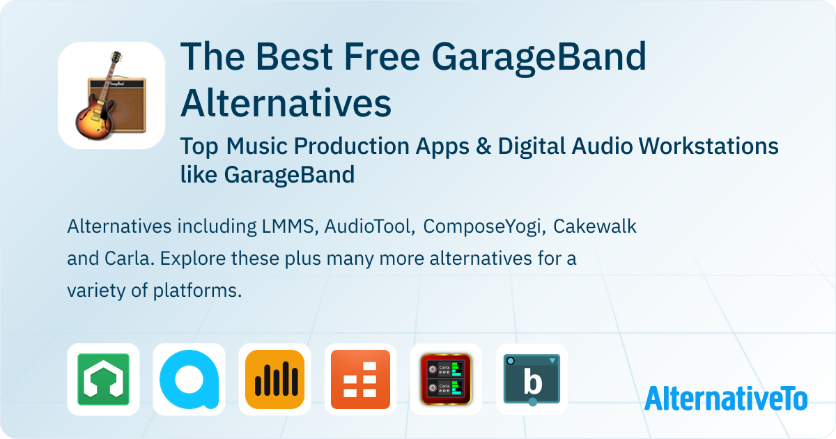 Free GarageBand Alternatives: Top 12 Music Production Apps | AlternativeTo