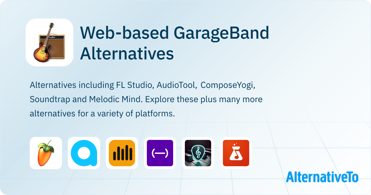 GarageBand Alternatives: Top 17 Web-based Music Production Apps ...