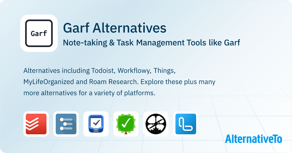 Garf Alternatives: Top 7 Note-taking Tools | AlternativeTo