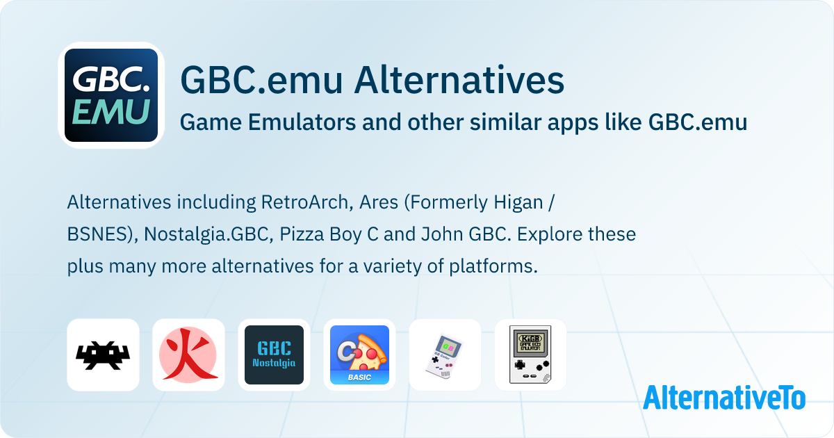 GBC.emu Alternatives: Top 6 Game Emulators & Similar Apps | AlternativeTo