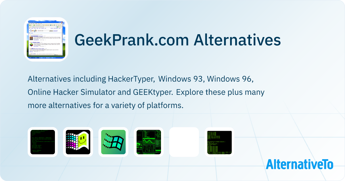 GeekPrank.com Alternatives - Explore Similar Sites & Apps | AlternativeTo