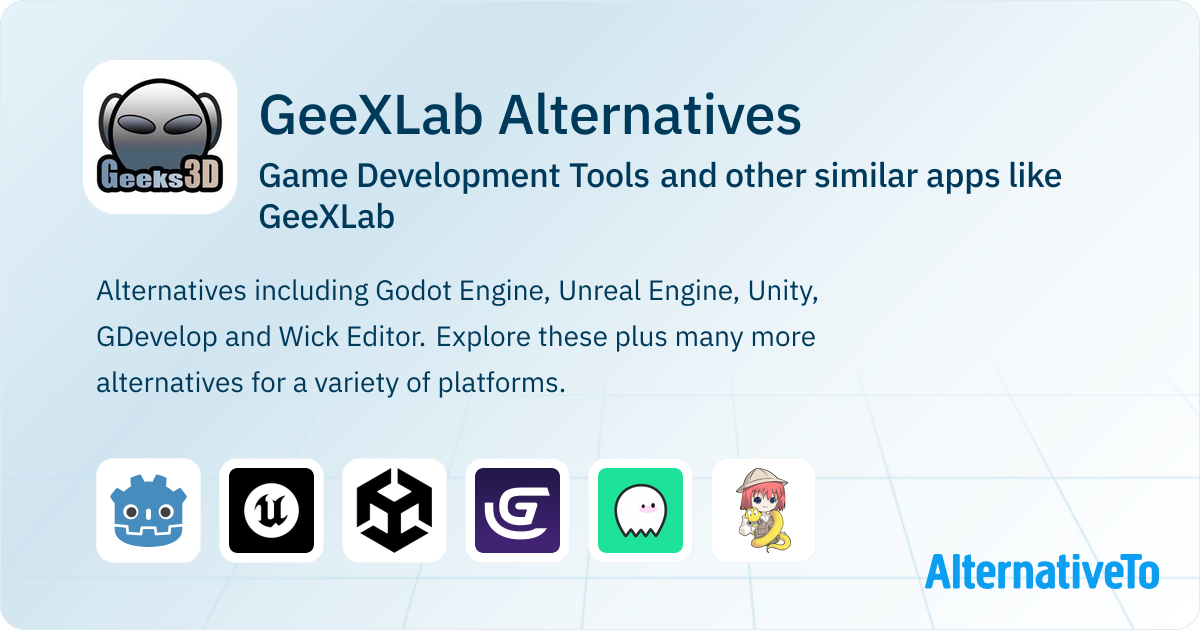 GeeXLab Alternatives: Game Development Tools & Similar Apps - Page 2 ...