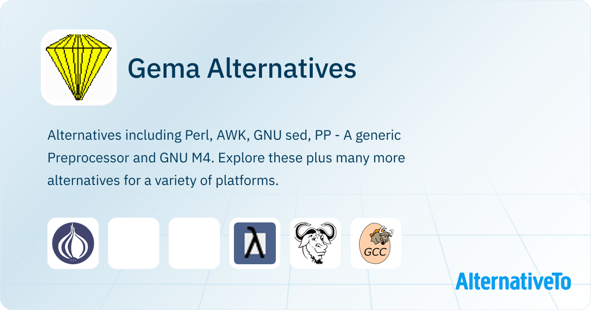 Gema Alternatives - Explore Similar Software | AlternativeTo
