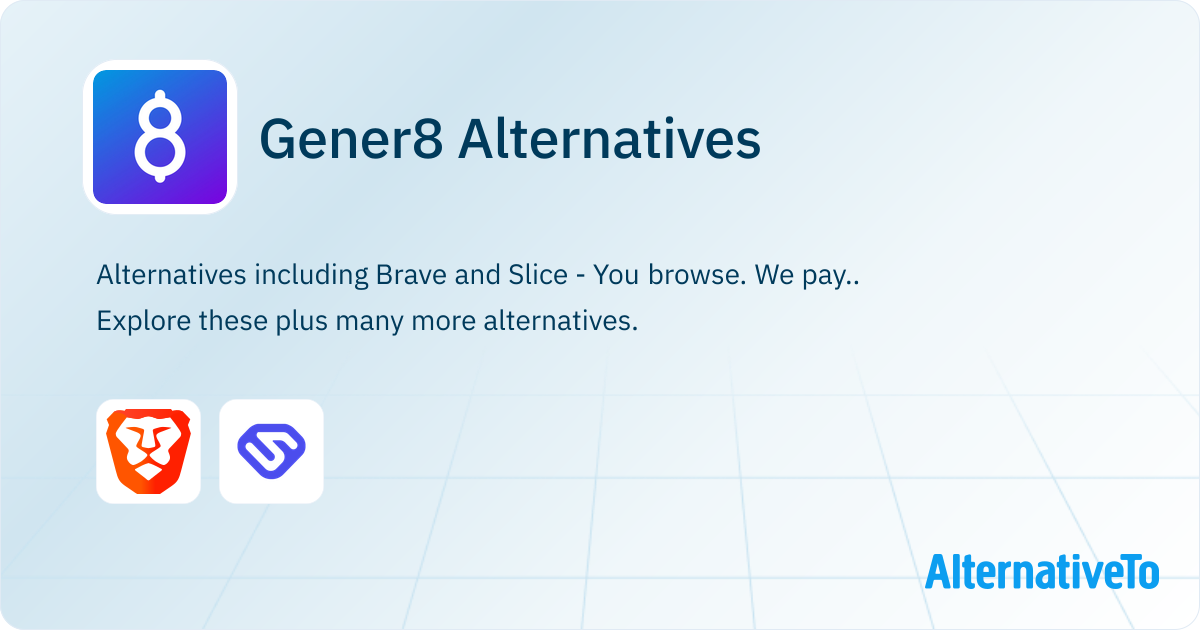 Gener8 Alternatives - Explore Similar Apps | AlternativeTo