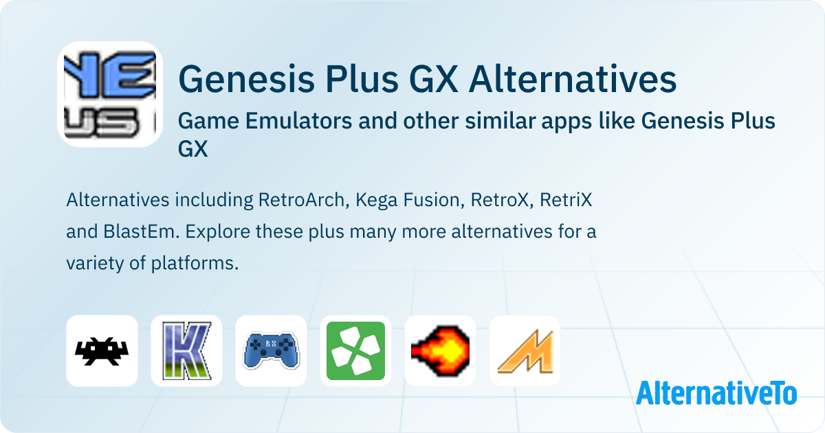 Genesis Plus GX Alternatives: Top 12 Game Emulators & Similar Apps ...