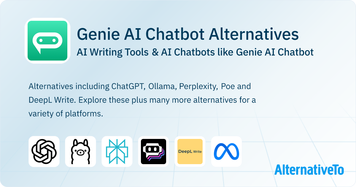 Genie AI Chatbot Alternatives: Top 12 AI Writing Tools | AlternativeTo