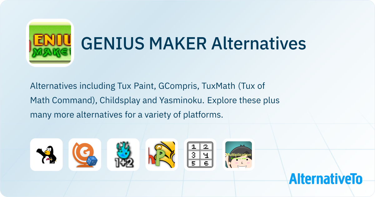 GENIUS MAKER Alternatives - Explore Similar Software | AlternativeTo
