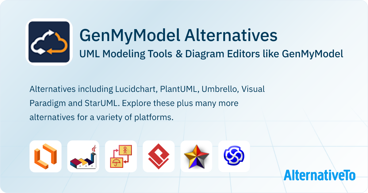 GenMyModel Alternatives: Top 12 UML Modeling Tools | AlternativeTo