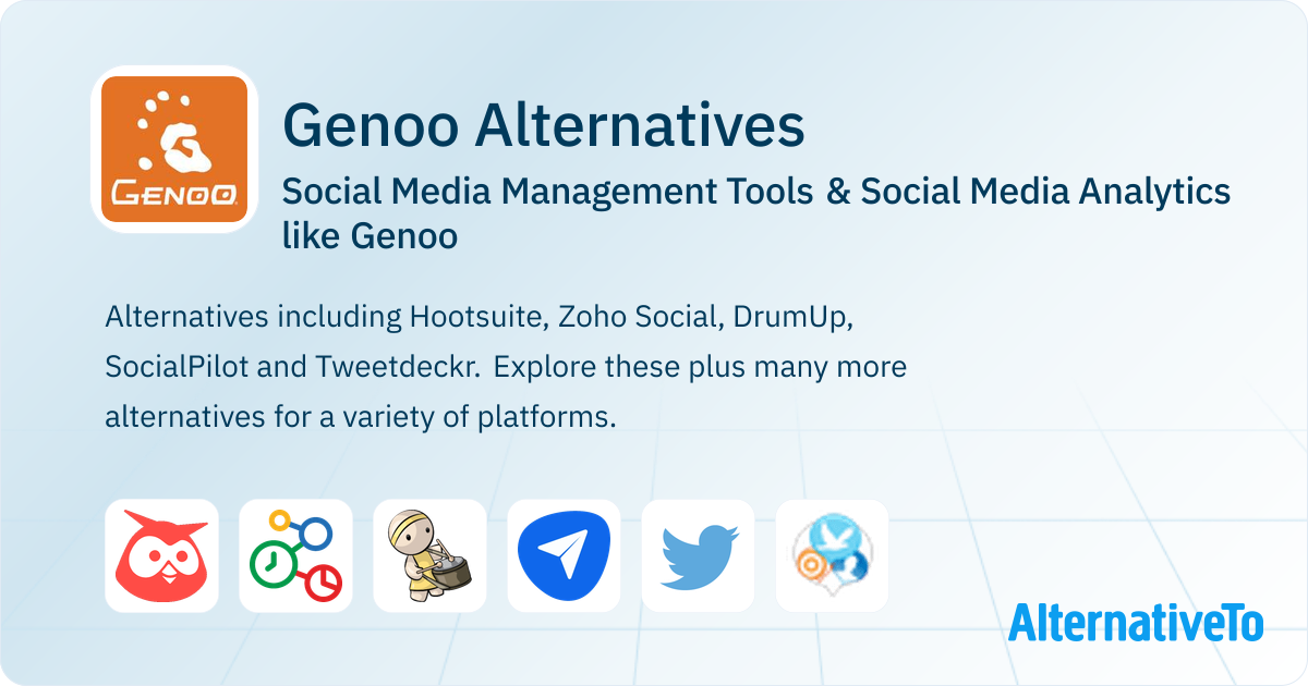 Genoo Alternatives: Top 21 Social Media Management Tools | AlternativeTo