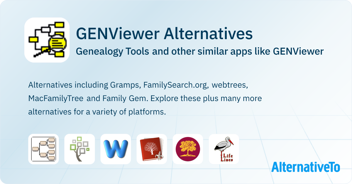 GENViewer Alternatives: Top 11 Genealogy Tools & Similar Apps ...