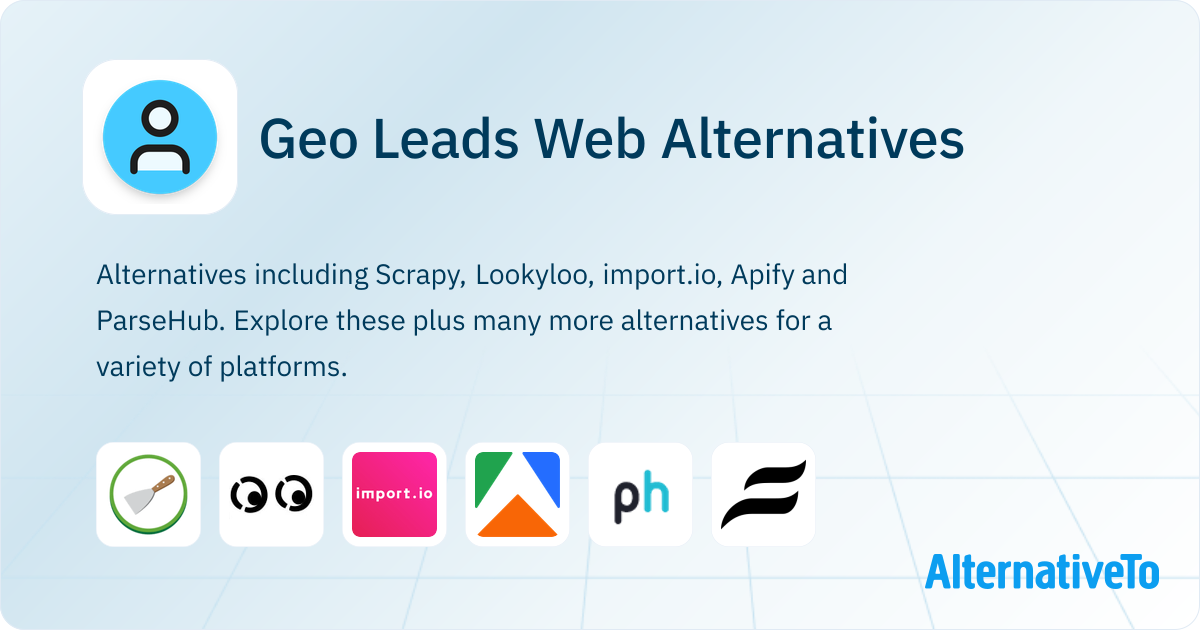Geo Leads Web Alternatives - Explore Similar Sites & Apps | AlternativeTo