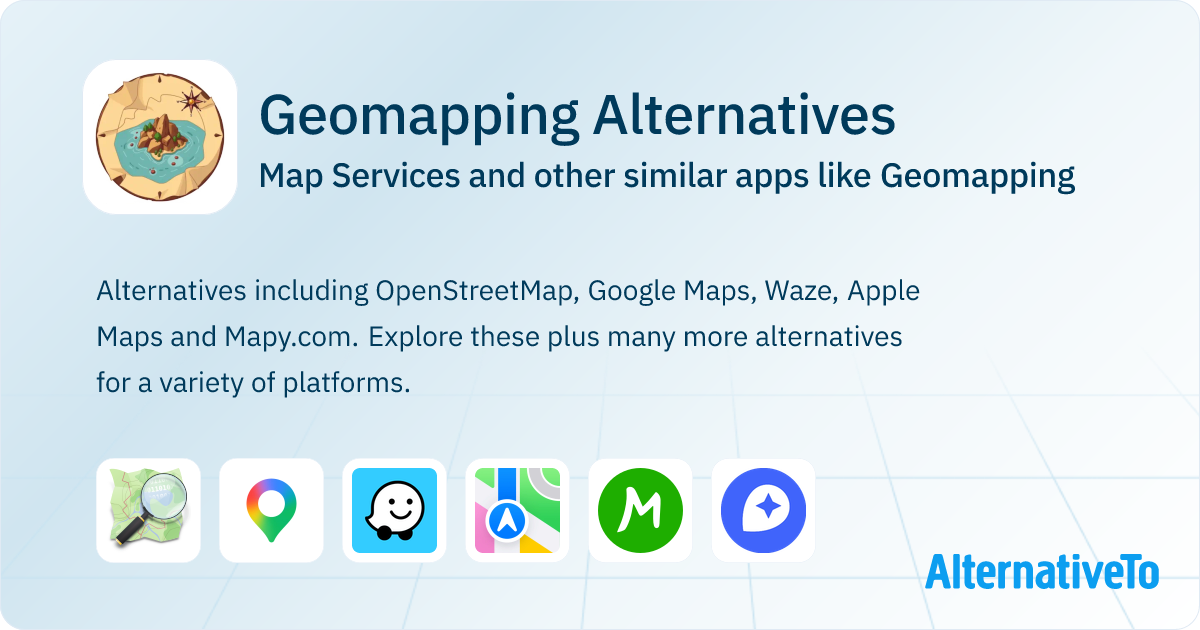 Geomapping Alternatives: Top 6 Map Services & Similar Websites ...