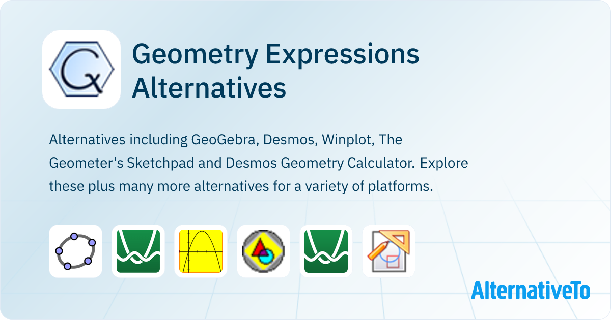 Geometry Expressions Alternatives - Explore Similar Software ...