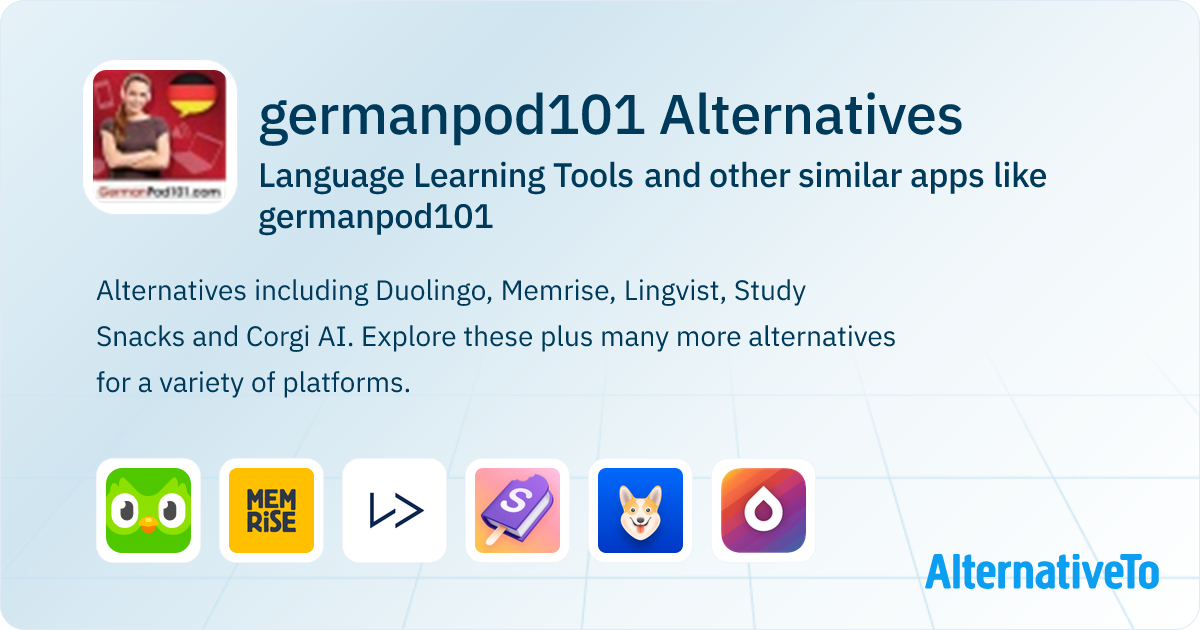 germanpod101 Alternatives: Top 12 Language Learning Tools & Similar ...