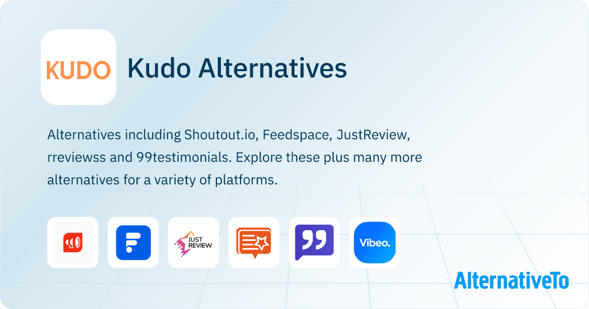 Kudo Alternatives - Explore Similar Sites & Apps | AlternativeTo