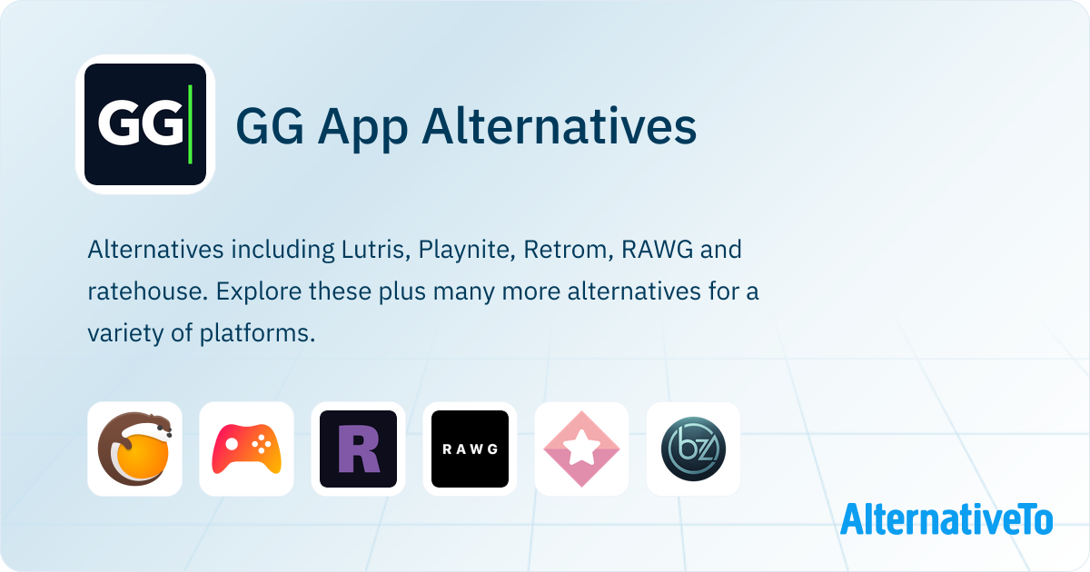 GG App Alternatives - Explore Similar Apps & Services | AlternativeTo