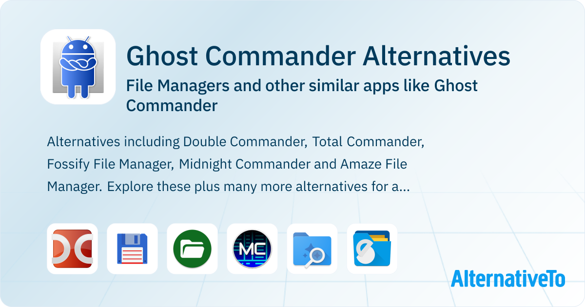 Ghost Commander Alternatives: Top 12 File Managers & Similar Apps ...