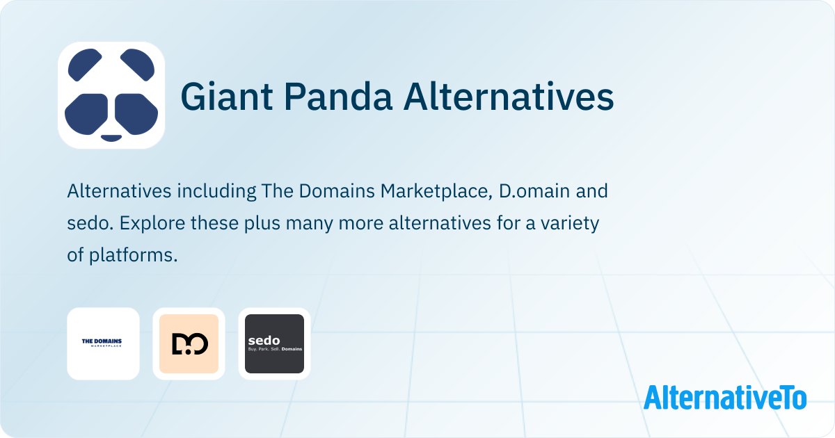 Giant Panda Alternatives - Explore Similar Sites & Apps | AlternativeTo