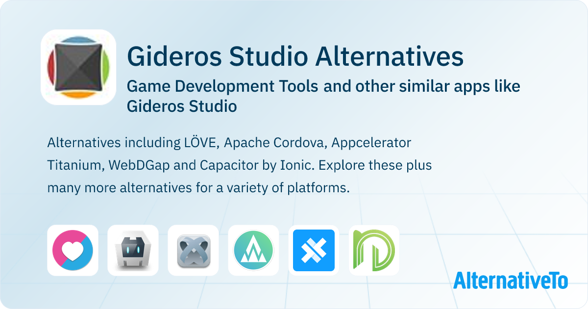 Gideros Studio Alternatives: Top 11 Game Development Tools & Similar ...