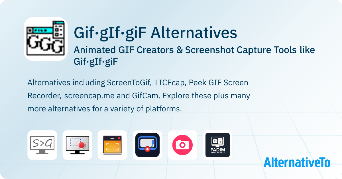Gif·gIf·giF Alternatives: Animated GIF Creators - Page 2 | AlternativeTo