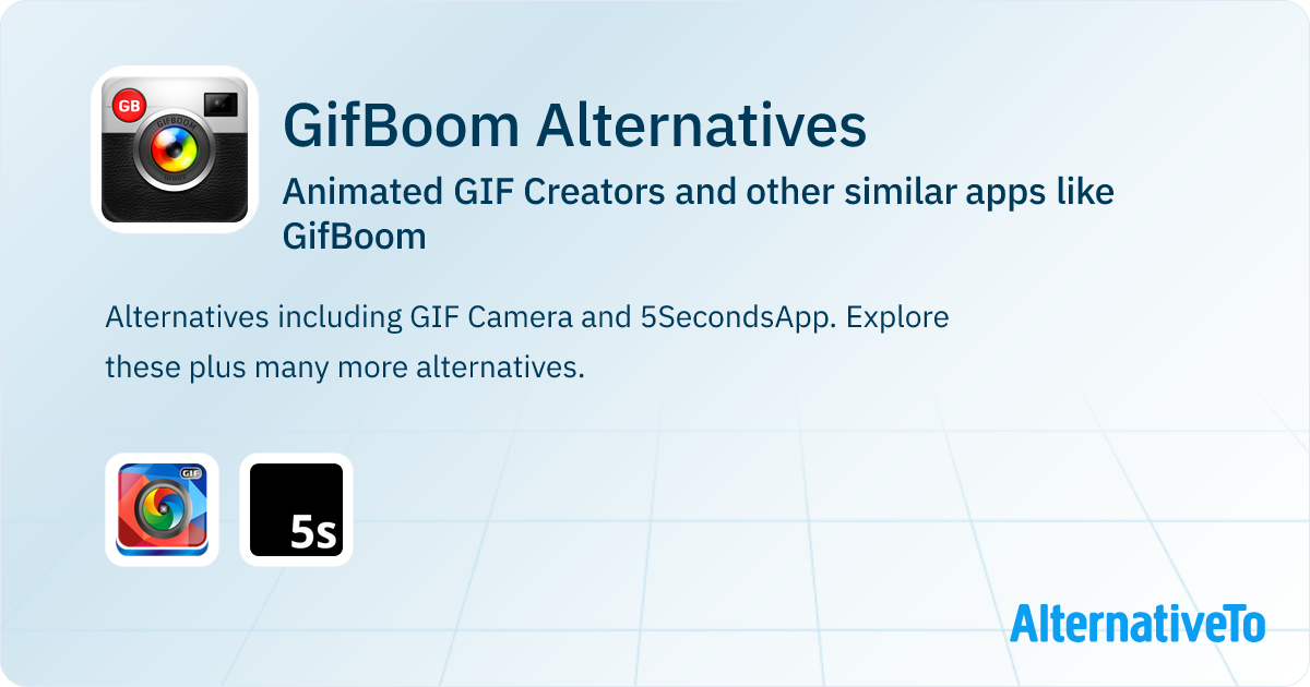 GifBoom Alternatives: Top 2 Animated GIF Creators & Similar Apps ...