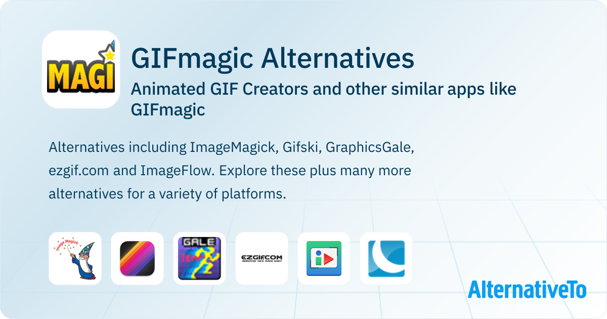 GIFmagic Alternatives: Top 12 Animated GIF Creators & Similar Websites ...