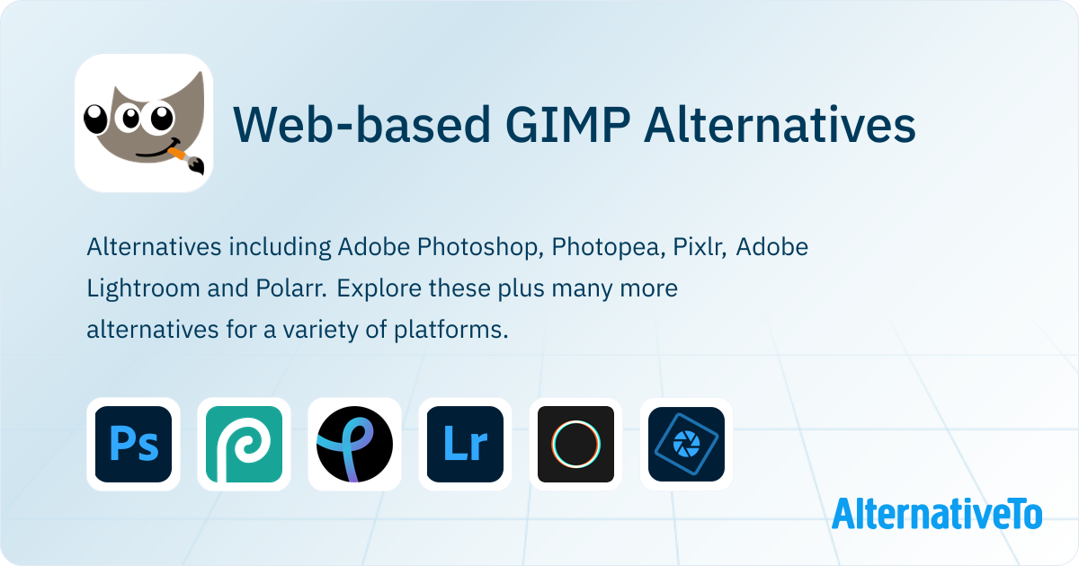 GIMP Alternatives: Top 12 Web-based Image Editors | AlternativeTo