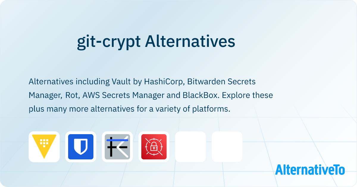 git-crypt Alternatives - Explore Similar Software | AlternativeTo