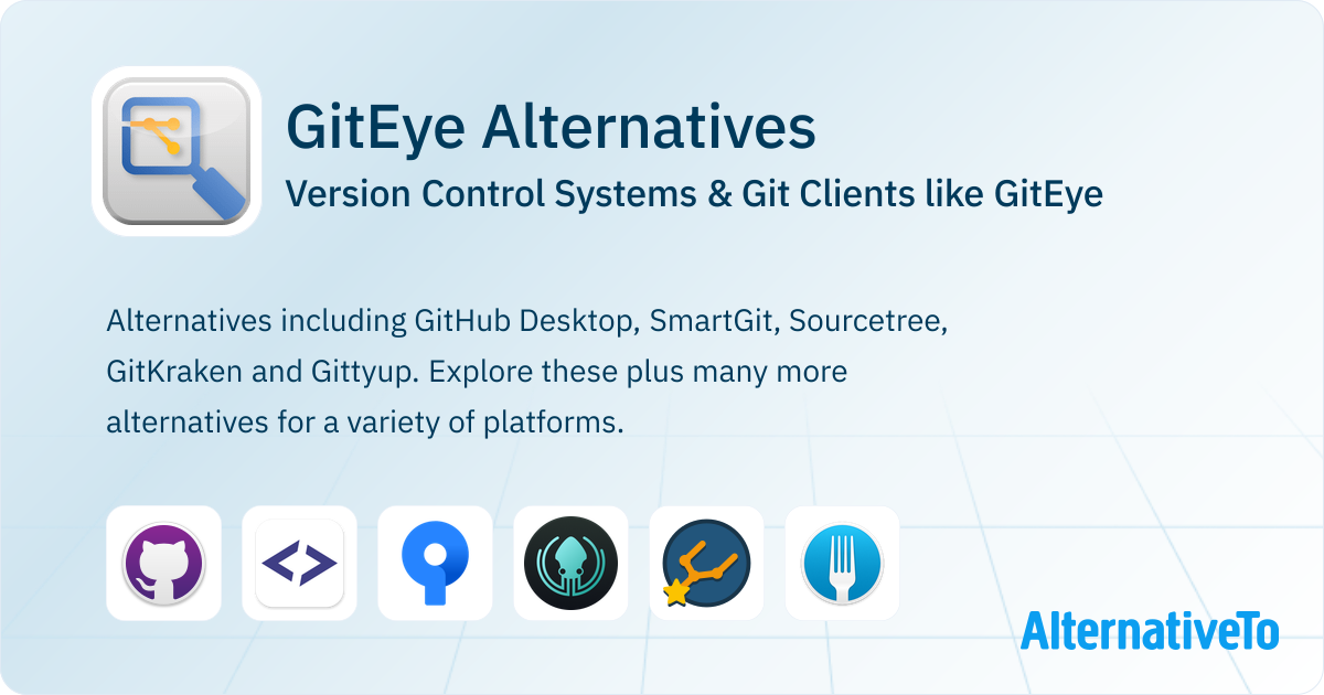 GitEye Alternatives: Top 12 Version Control Systems | AlternativeTo
