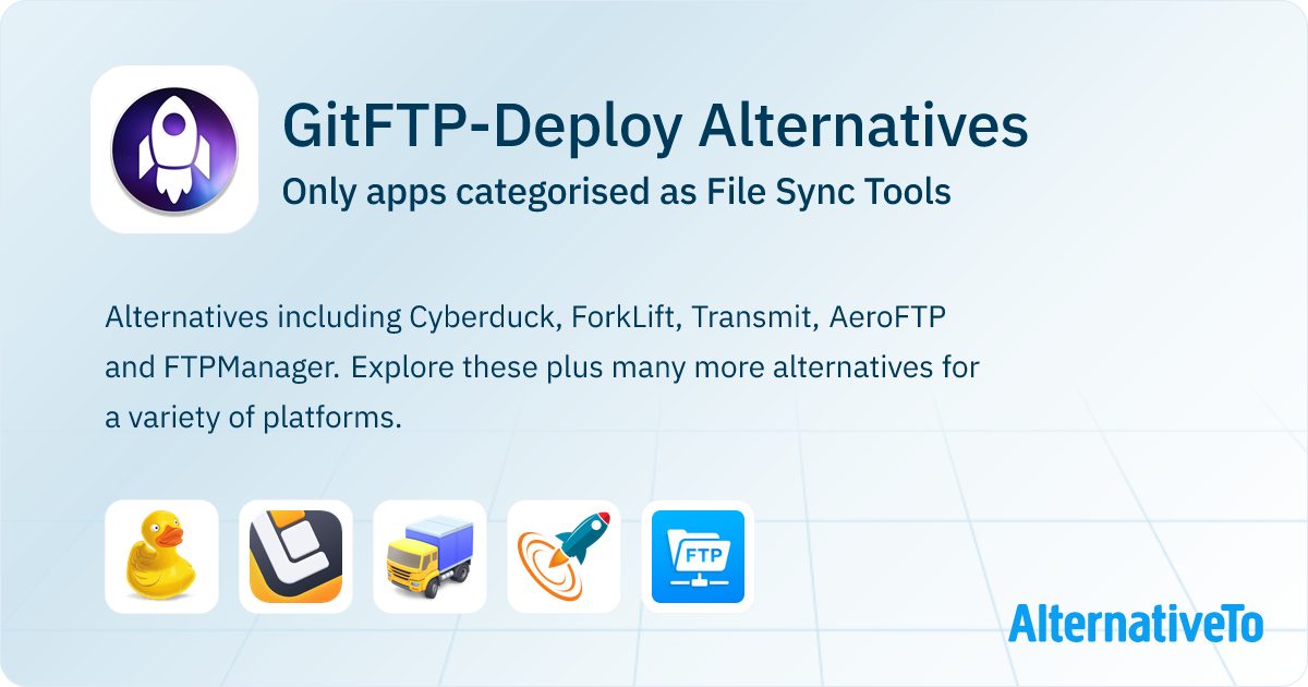 GitFTP-Deploy Alternatives: Top 4 File Sync Tools | AlternativeTo