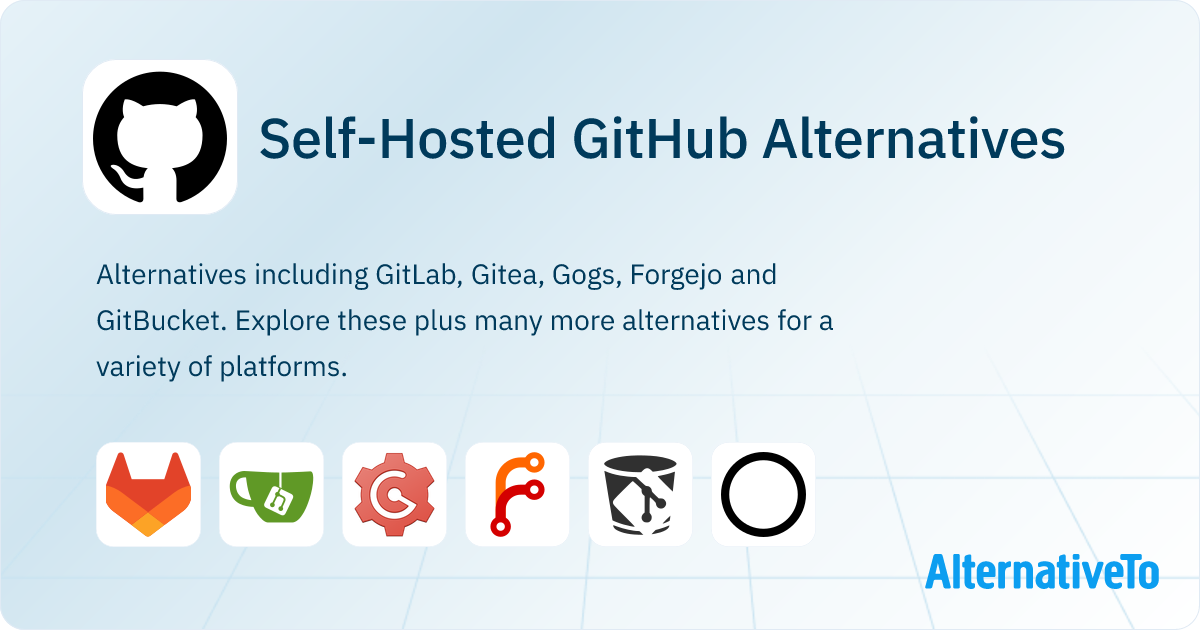 Github Alternatives Top 12 Self Hosted Source Code Hosting Services